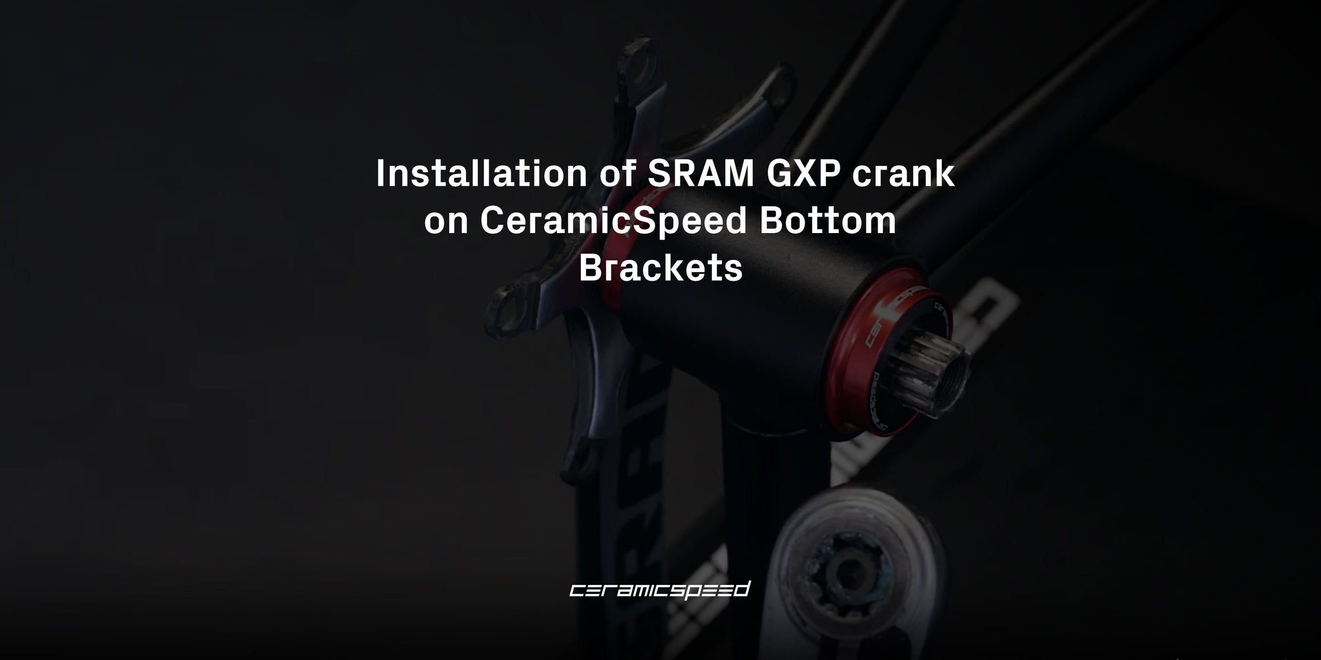 Installation of cranks